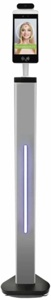 Awesome Hands Free Covid-19 Virus Temperature Scan Kiosk